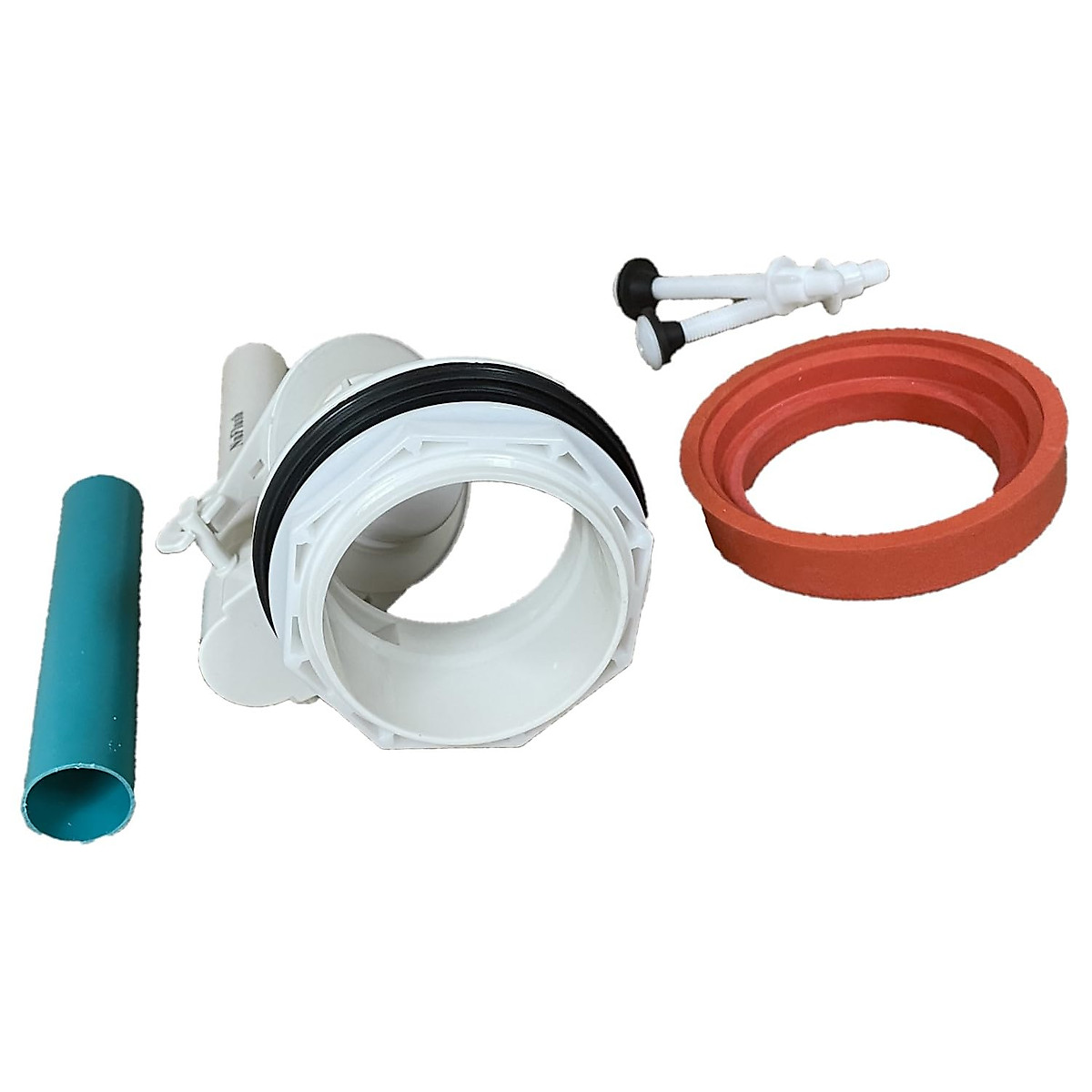 Flush Valve, American Standard Champion 4 Replacement for Two Piece Toilets with Overflow Extension Tube by NuFlush