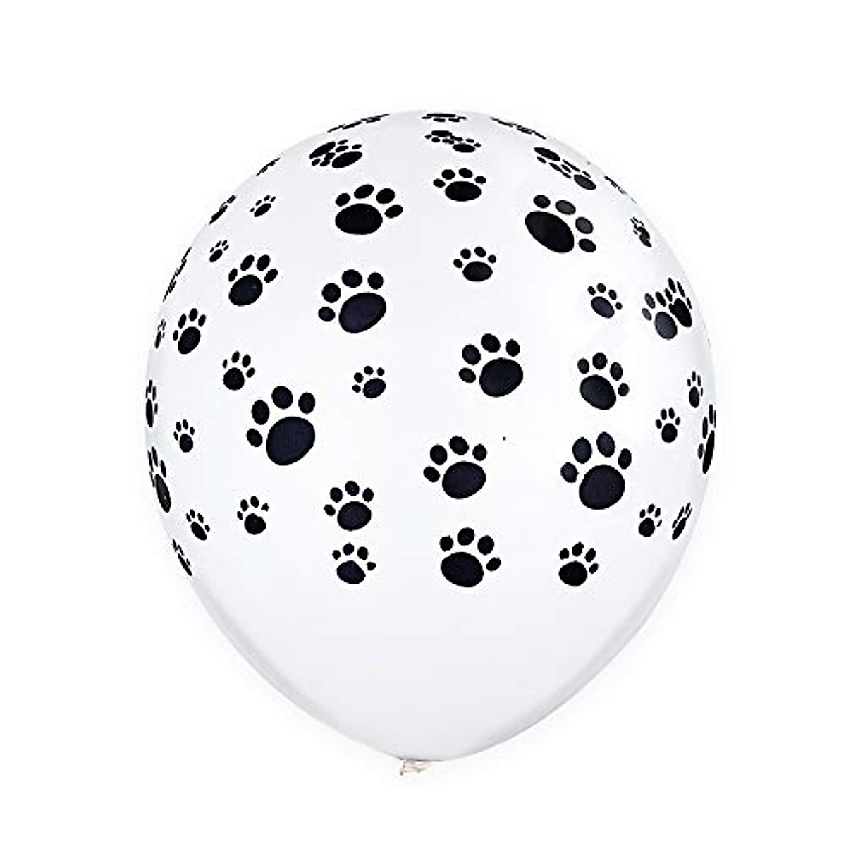 Paw Balloons 12 Inch Puppy Dog Paw Print Latex Party Supplies Round Latex Toys 20pcs/Pack