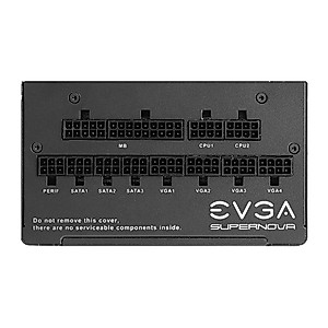 EVGA Supernova 850 P6, 80 Plus Platinum 850W, Fully Modular, Eco Mode with FDB Fan, 10 Year Warranty, Includes Power ON Self Tester, Compact 140mm Size, Power Supply 220-P6-0850-X1