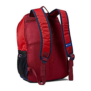 Champion Center Backpack Red/Navy One Size