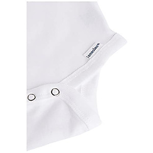 Gerber Unisex Baby 5-Pack Short Sleeve Variety Onesies Bodysuits Short Sleeve White 3-6 Months