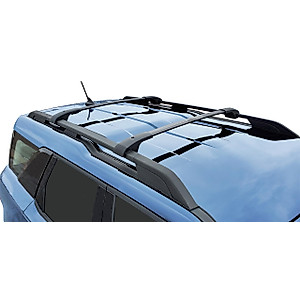 BrightLines Customized Crossbars Roof Racks Compatible with 2021 2022 2023 2024 Ford Bronco Sport Base & Big Bend Models for Kayak Luggage ski Bike Carrier