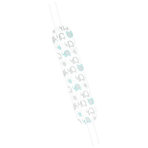 Luvable Friends Unisex Baby Belly Binder 6pk, Basic Elephant, 0-6 Months