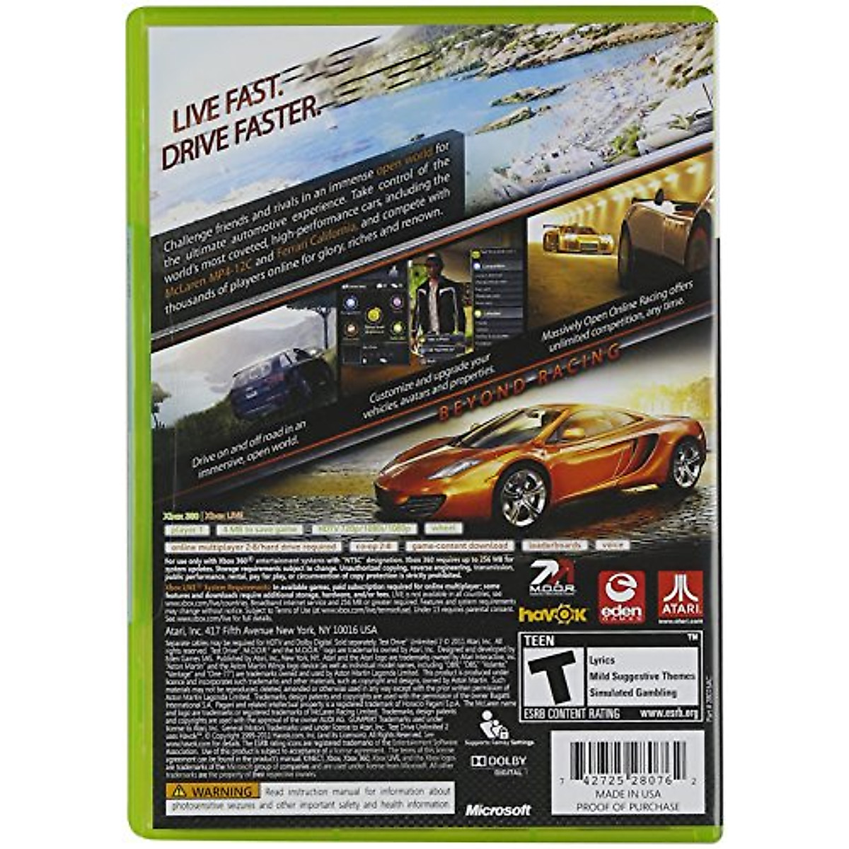 Test Drive Unlimited 2 - Xbox 360