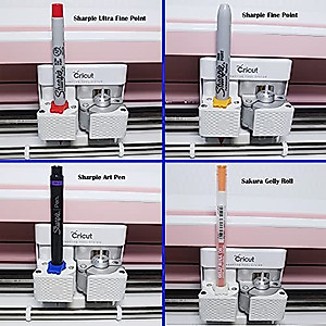 Pen Adapter Set Compatible with Cricut (Explore Air 3,Air 2,Air, and Maker 3,Maker), 14Pcs Pen Adapter Compatible with(Sharpie/Bic/Crayola/Sakura/Pilot/Paper Mate/Mitsubishi uni-Ball)