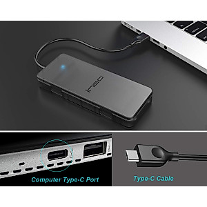 ineo M.2 NVMe (PCIe) SSD Tool-Free Enclosure to USB 3.2 Gen 2 Type C [C2575 M2 NVMe]