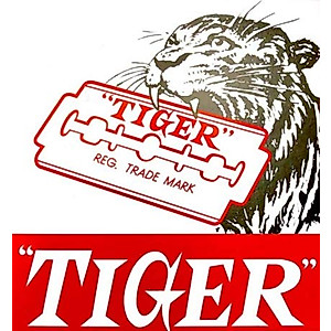 100 Tiger Platinum Double Edge Razor Blades