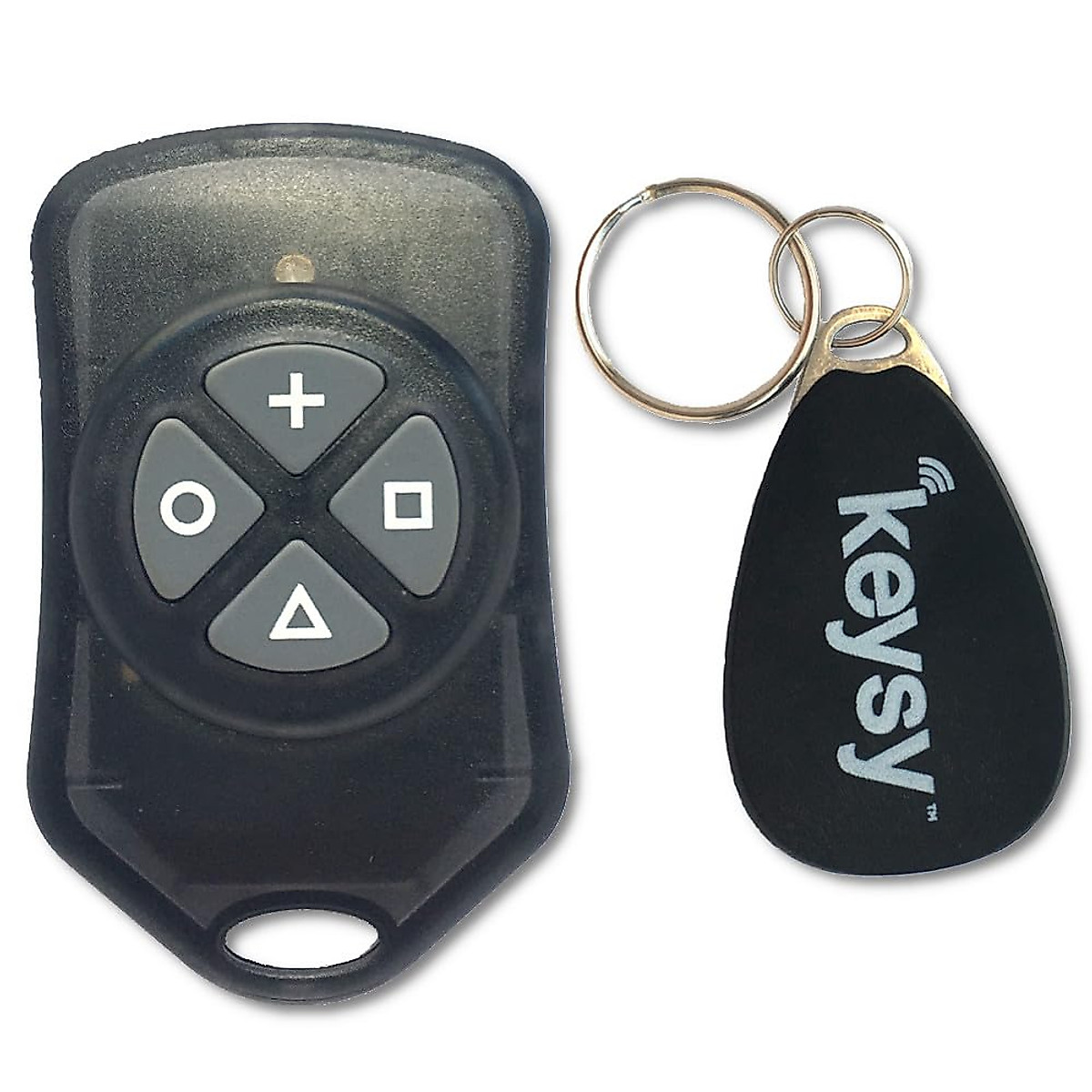 Keysy RFID Duplicator - Copy Key Fobs and Key Cards (HID, AWID, Indala, Keri, ioProx, Rosslare, XceedID, Paradox, CDVI + More) Reader Writer Copier Cloner 125kHz Including (1 Key Fob)