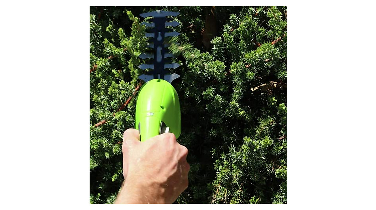 Greenworks 24V Cordless Shear Shrubber - Powerful, Portable & Multi-Use