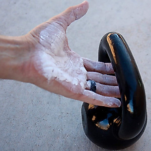 RUNTOP 2.4OZ Refillable Magnesium Carbonate Powder Gym Chalk Ball Bag Sock for Weightlifting Cross Fitness Training Gymnastics Rock Climbing Deadlifting Workout Bouldering Billiards Pole Dancing