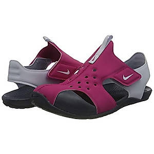 Nike Boy's Gymnastics Shoe, Rosa Fireberry Football Grey Thunder Blue, 13.5 UK Child