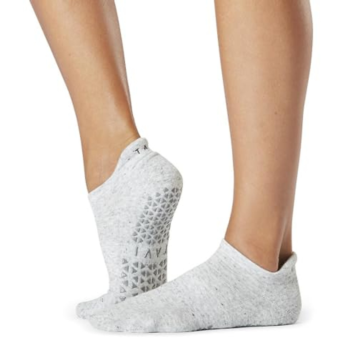 TAVI NOIR Women’s Savvy Non-Slip Socks, Haze, Large
