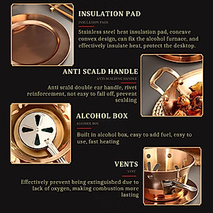 Commercial Chafers and Buffet Set, Stainless Steel Chafing Dish Server Warming Tray with Fuel Holders, for Birthday Party Wedding Celebration Alcohol Pot