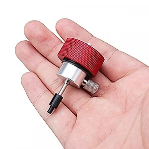 ELECBEE Airsoft Propane Filling Adapter for Green Gas Tank Coupler W/Silicone Oil Port