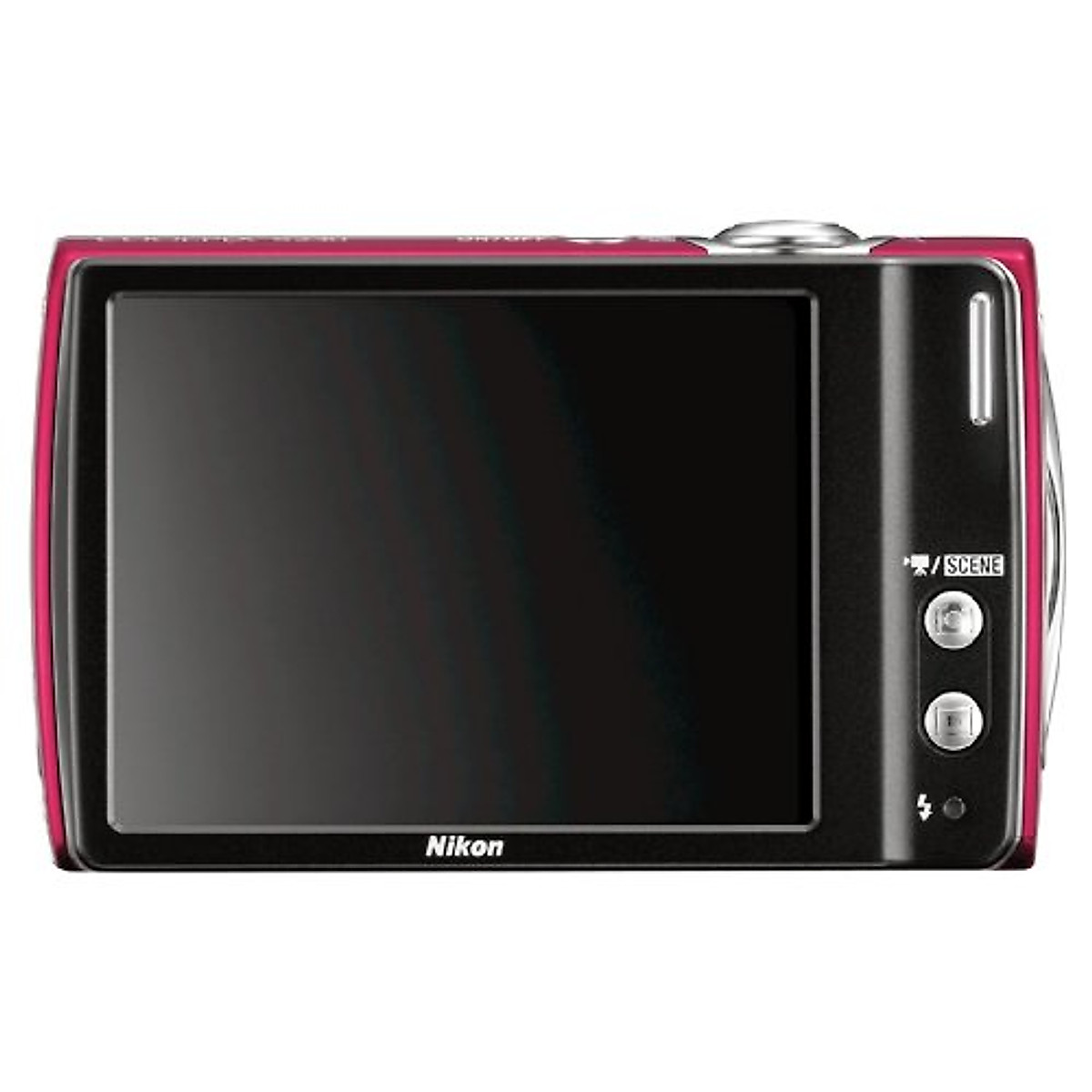 Nikon Coolpix S230 10MP Digital Camera with 3x Optical Zoom and 3 inch Touch Panel LCD (Gloss Red)