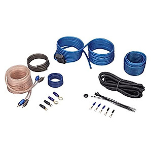 Rockville RW10CA 10" 800 Watt Under-Seat Slim Amplified Car Subwoofer +Wire Kit