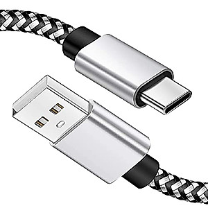 Deegotech USB C Cable, 10ft 2Pack Type C Charger Compatible with Samsung Galaxy S10, Long Nylon Braided Phone Fast Charger Cord for Samsung Galaxy S9/S10/S8 Plus Note9/8, Go Pro, Google Pixel, LG
