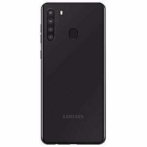Samsung Simple Mobile Galaxy A21 4G LTE Prepaid Smartphone (Locked) - Black - 32GB - Sim Card Included - GSM