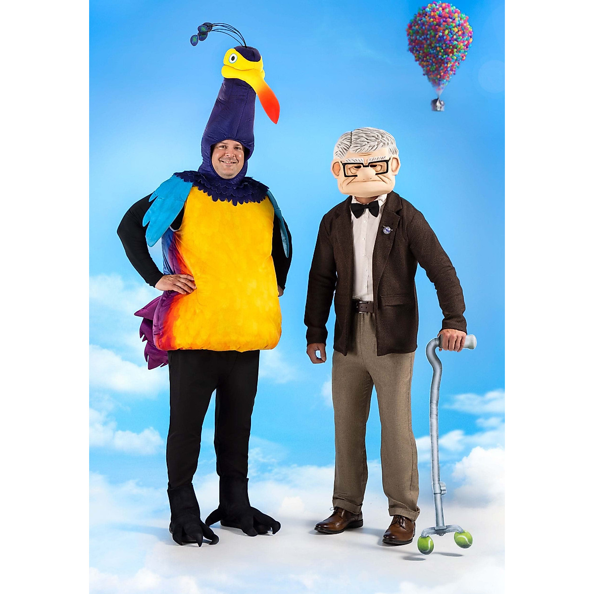 Fun Costumes Men's Carl Disney UP Plus Size - 3X Black