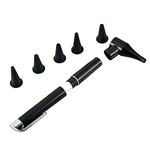 RBSD Ear Care Penlight, Diagnostic Penlight, with 5 Heads for Nurses Doctor Different Sizes Home Use