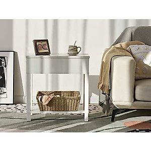 StorageWorks Wicker Baskets, Seagrass Baskets for Organizing, Seagrass Storage Baskets with Built-in Handles, Large, 2 Pack