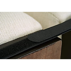 Couch Clamp PRO Non-Slip Sectional Connectors with Hook-and-Loop Cinch Clips for Sliding Sofas - Prevents Floor Scratches and Big Gaps in Your Couch with Easy Install No Tools Required (4 Pack)