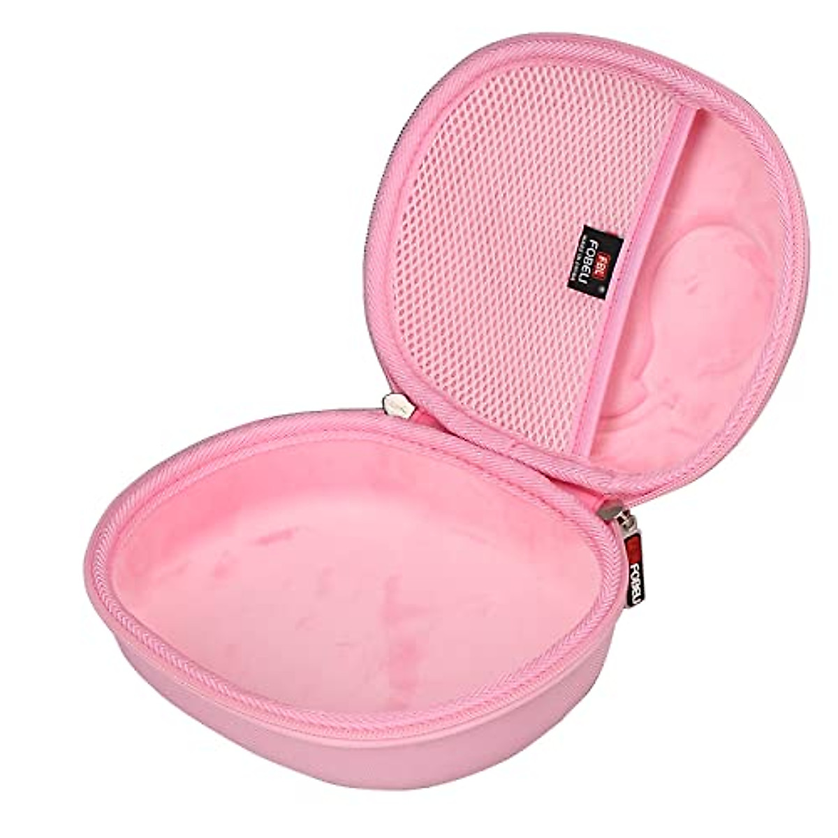 FBLFOBELI Headphone Cases EVA Hard Storage Case for JBL Tune 500BT/510BT/T450BT/710BT/JBL Live 650 BT NC On-Ear Wireless Bluetooth Headphone, Travel Protective Bag (Pink)