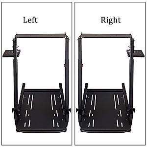 Nejoney Racing Wheel Stand, Height Adjustable & Foldable Steering Wheal Stand Compatible with Logitech G25,G27,G29,G920 Gaming Cockpit