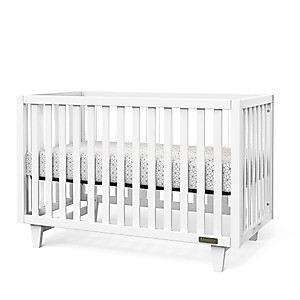 Forever Eclectic Tremont 4-in-1 Convertible Baby Crib by Child Craft (Matte White)