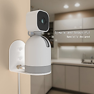 Zwolf Metal Wall Mount for Blink Mini Pan Tilt Camera, Provide Better Viewing Angles for Blink Mini Pan Tilt Mount (2 Pack)