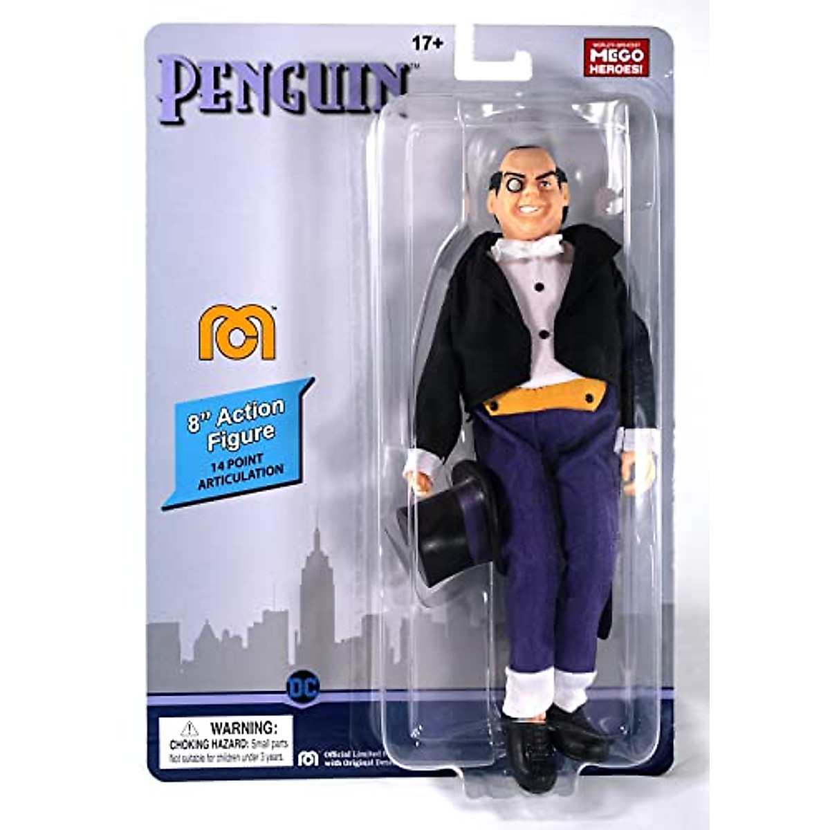 Mego DC Comics Penguin 8" Action Figure Multicolor