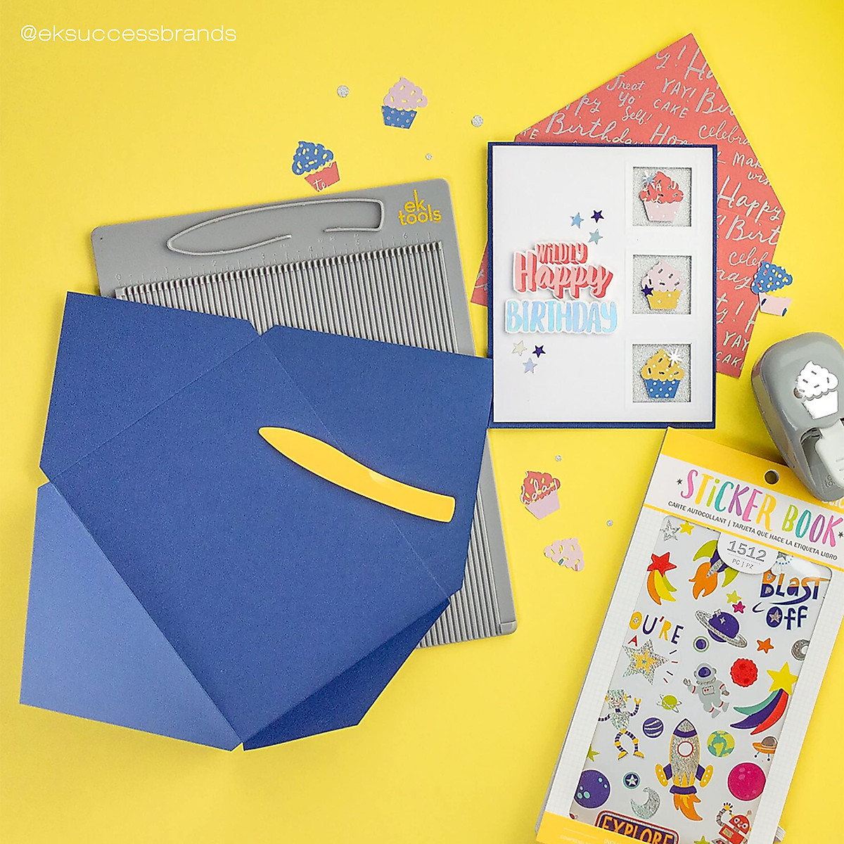 EK Tools Mini Scoring Board 54-00101, Gray