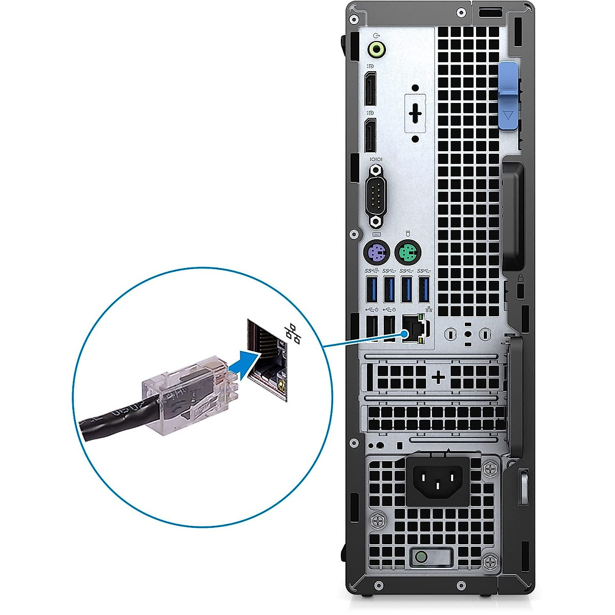 Dell OptiPlex 7000 7090 Desktop Computer - Intel Core i5 10th Gen i5-10505 Hexa-core (6 Core) 3.20 GHz - 16 GB RAM DDR4 SDRAM - 256 GB M.2 PCI Express NVMe 3.0 x4 SSD - Small Form Factor - Black