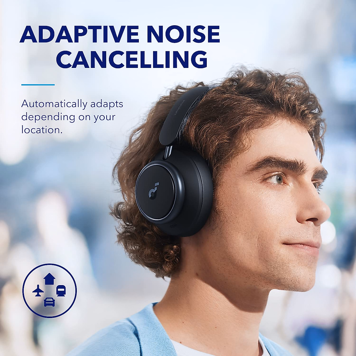 Soundcore by Anker AeroFit Pro Open-Ear Headphones with Space Q45 Noise Cancelling Headphones, Ultra Comfort, Secure Fit, Ergonomic Design, Rich Sound with LDAC, IPX5 Water-Resistant, 46H Playtime