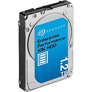 Seagate Enterprise Performance 10K HDD Hybrid Hard Drive 1.2 TB SAS 12Gb/S (ST1200MM0139)