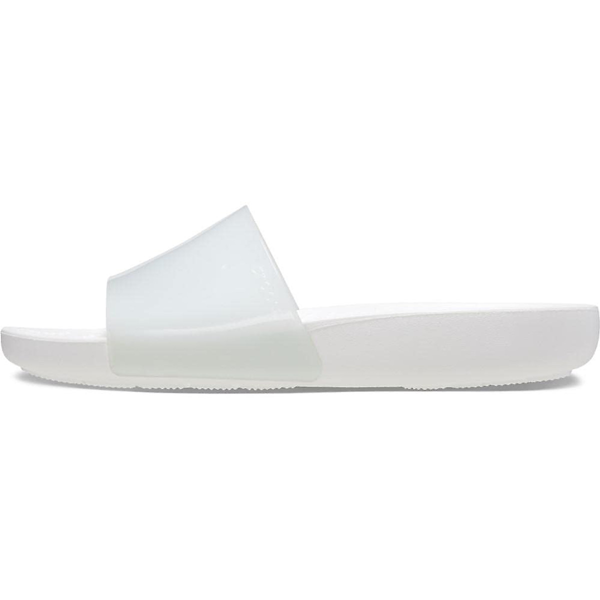 Crocs Women's Splash Slides Sandal, White, Numeric_7