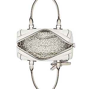 GUESS Factory Women's Burnley Faux-Leather Logo Box Satchel