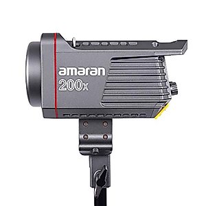 Aputure Amaran 200x Bi-Color 2700-6500k LED Video Light, CRI 95+ TLCI 96+, 200w DC/AC Power Supply, APP Control Continuous Studio LED Light for Portrait,Studio,Interview and Filming