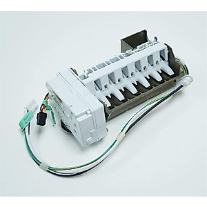 Ice Maker Replacement for Whirlpool WRF736SDAM11 WRF736SDAM12 WRF736SDAM13 WRF736SDAW10 WRF736SDAW11 WRF736SDAW12 WRF736SDAW13 WRF757SDEE00 WRF757SDEH00 WRF757SDEM00 WRF989SDAB00 Refrigerator