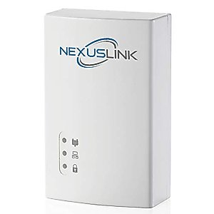 NexusLink G.hn Powerline Ethernet Adapter | Single Unit I 1200 Mbps | Gigabit Port, Power Saving, Home Network Expander with Stable Ethernet Connection | Single Device (GPL-1200) I Need 2 Units