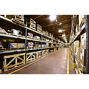 Bright Source 200W LED Multi-Bay High/Low Bay Luminaire, Replace 400W Son/Metal Halide Lamp, 27000lm, Dimmable, IP65 & IK08 Rated, with Hanging Chain & Safety Cable