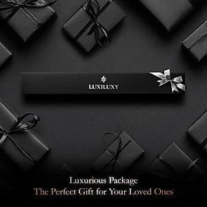 Luxiluxy Magnetic Knife Strip with 3M Adhesive Tape - No Drilling - 16 Inch Stainless Steel Magnetic Knife Holder for Wall - Knives Bar Rack for Kitchen Utensil, Art Supply & Tool Organizer