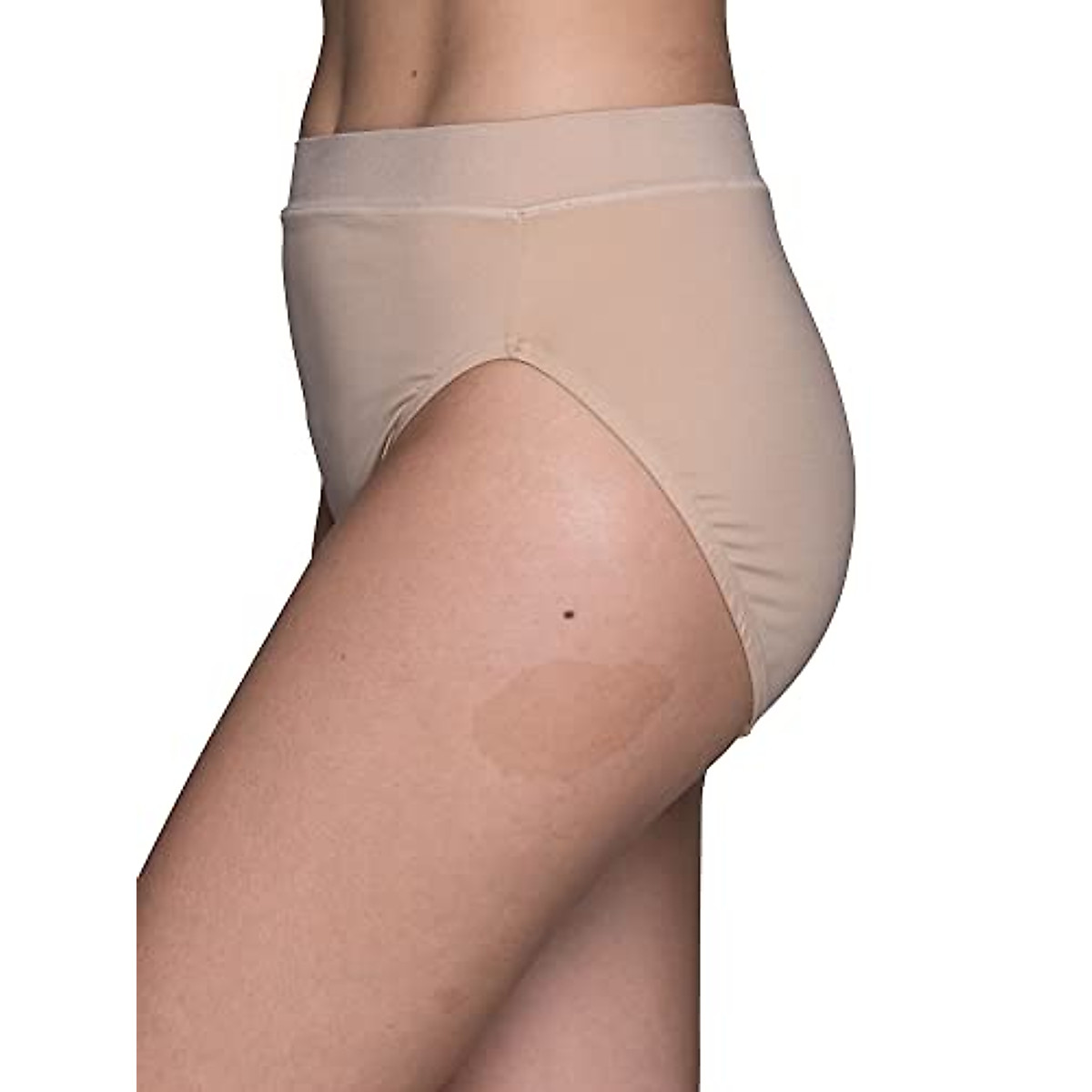 Vanity Fair womens Beyond Comfort Seamless Waist Panties Briefs, Hi Cut - Neutral, 7 US