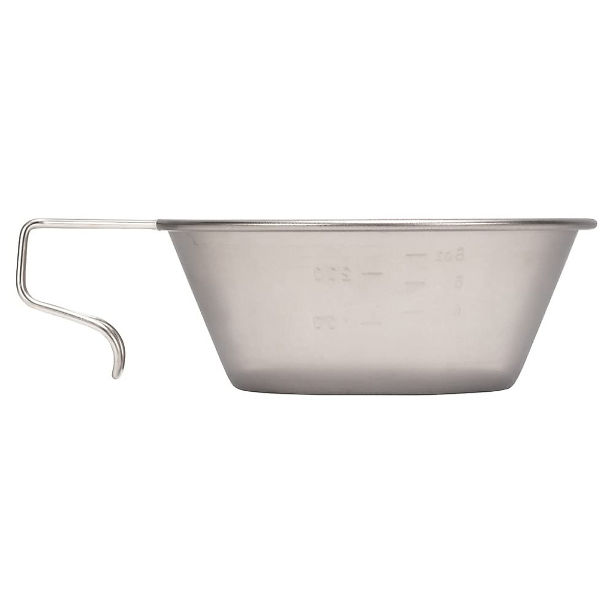 Snow Peak Ti-Backpackers Cup - Sturdy and Durable - Cooking and Measuring - 4.8 x 1.75 in