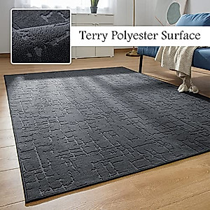 Area Rug-5x7 Rug for Living Room Contemporary Durable Carpet-Washable Rug Suitable for Living Room Bedroom Dinning Room Laundry Room Study Room