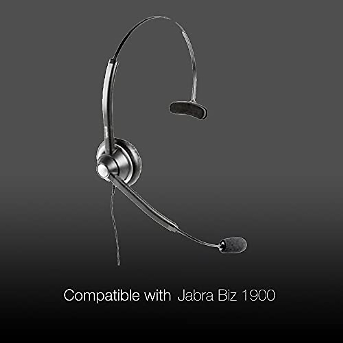 Universal Headsets Foam Microphone Windscreens - 10 pk, Mic Covers for BlueParrot B250, B350, B450, B550, C400 Plantronics, Logitech, Jabra, Lapel, Lavaliers, Telex, Movo, VXI Lux Passport by GTW