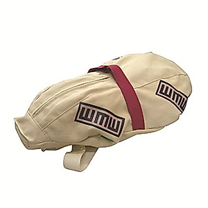 XeUiao Gaara Cosplay Backpack Bag Gaara Gourd Backpack Gym Bag Zip Sling Bags Unisex Halloween (18.1x14.1in, Gaara)