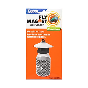 TERRO T382 Fly Magnet Replacement Bait - 20 Fly Magnet Trap Attractants