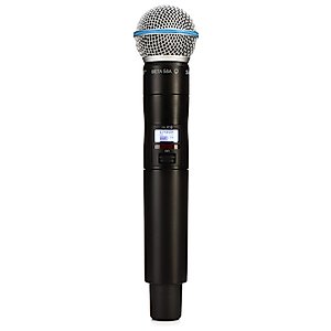 Shure ULXD2/B58 Wireless Handheld Microphone Transmitter with Interchangeable Beta 58A Cartridge, G50 Band