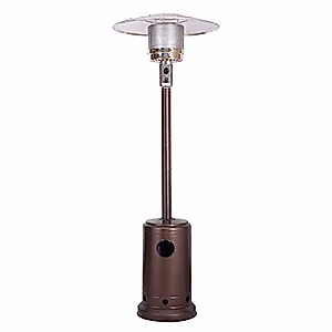 Bond Manufacturing 52156 87" Tall 46,000 BTU Patio Heater, Bronze